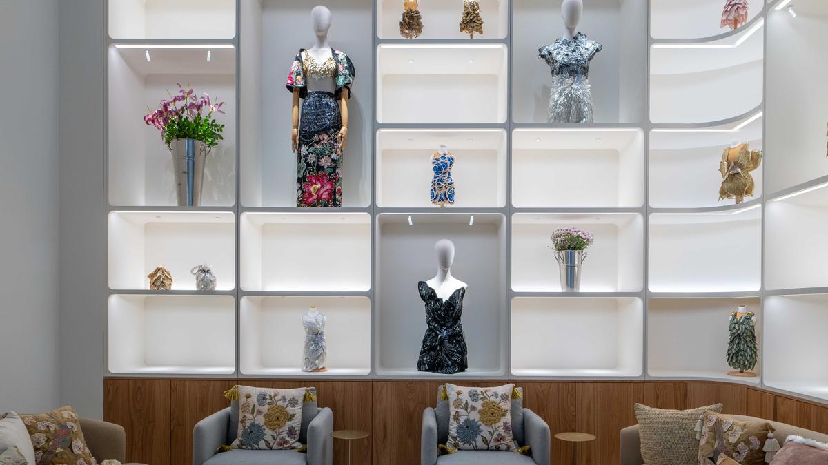 Designer Rahul Mishra opens first flagship store in Hyderabad - The Hindu